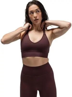 REFORMER The Plunge Bra - Maple