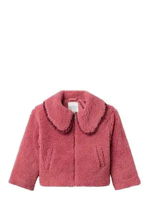 Janie And Jack Zip-up Jacket - Coral