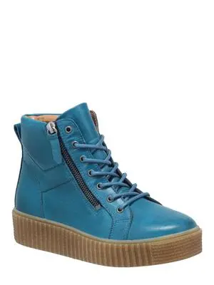 Miz Mooz Saphire Platform Sneakers Marine