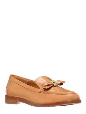 Kate Spade New York Deco Bow Loafer - Biscotti