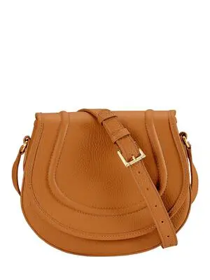 Gigi New York Jenni Saddle Bag - Tan