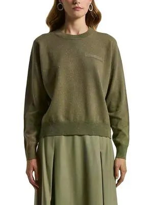 Peserico Embellished Sweater - Green