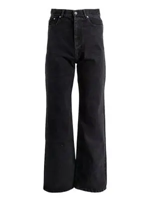 MATIÈRES FÉCALES Five-pocket Jeans - Black