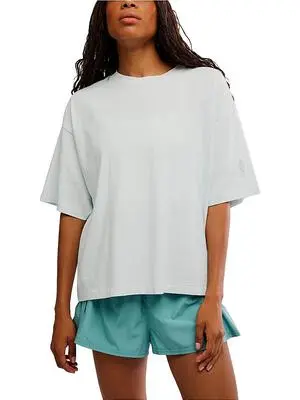 Free People Boxy Tee - Arctic Snow
