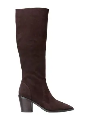 Cole Haan Willa Boots Dark Chocolate