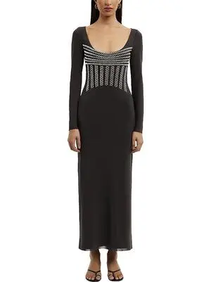 Significant Other Maddie Maxi Dress - Espresso
