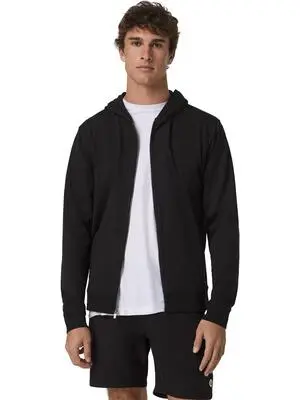 Vuori Coronado Full Zip Hoodie 2.0 - Black Heather