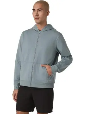Vuori Coronado Full Zip Hoodie 2.0 - Misty Blue Heather