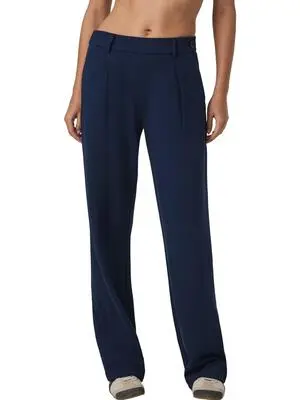 Vuori Aven Wideleg Pants Blue Coast