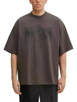 Vetements Round-neck Short-sleeve T-shirt - Brown