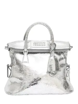 MAISON MARGIELA 5ac Tote - Silver