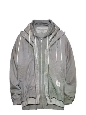 Mihara Yasuhiro Triple-layered Hoodie - Grey
