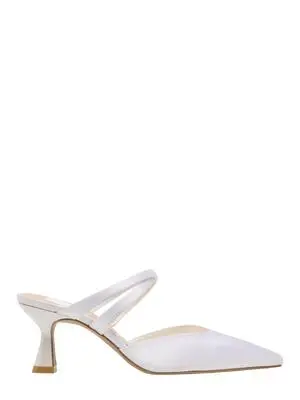DOLCEVITA LINORE Criss-Cross Mule True White Satin