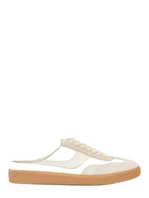 DOLCEVITA Notice Slide Sneakers - Ivory Multi Suede