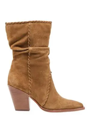 DOLCEVITA Julith Suede Boots - Lt Brown Suede
