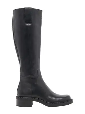 DOLCEVITA Glory H2O Knee High Boots Black Leather