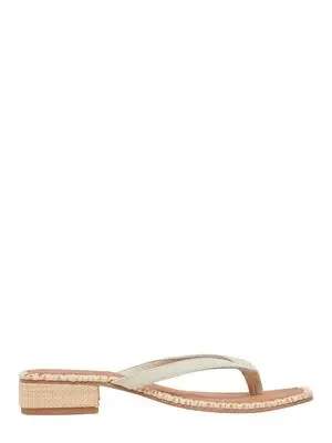 DOLCEVITA Barty Sandals - White Leather