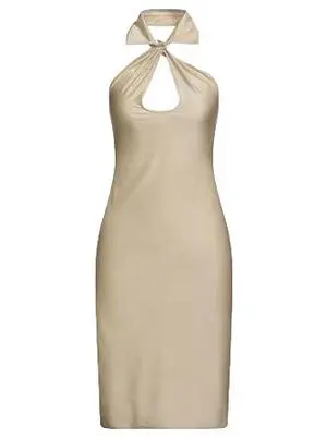 Coperni Midi Bodycon Dress - Beige
