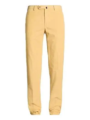 Incotex Corduroy Straight Leg Pants - Yellow