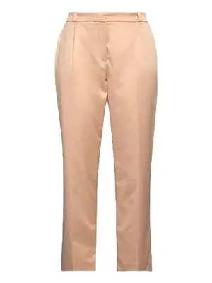 Pinko Straight-leg Satin Pants - Beige