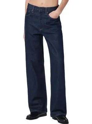 AGOLDE Rinse Dark Indigo Jeans - Blue
