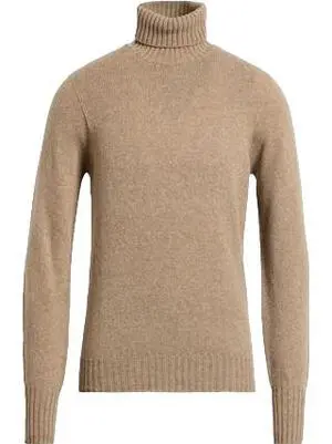 DRUMOHR Lambswool Turtleneck - Beige