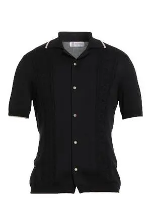 Brunello Cucinelli Shirt Size Cotton - Black