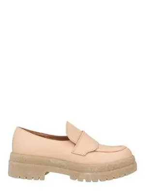 ATP ATELIER Chunky Leather Loafers - Blush