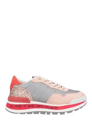 LIU •JO Leather Sneakers - Red