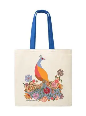 THE TOTE PROJECT Printed Tote - Vibrant Blue