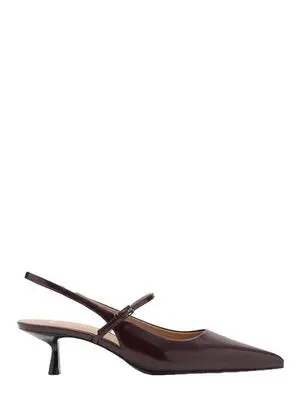 Mango Seth Slingback Pump - Chocolate