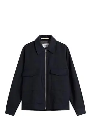 Norse Projects Aksel Cavalry Jacket - Dark Navy