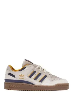 Adidas Forum Low Cl Sneakers - Wonder White/preloved Violet/preloved Yellow
