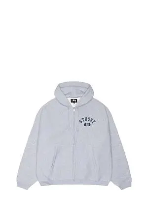 StÜssy Varsity Zip Hoodie - Grey Heather