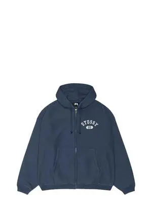 StÜssy Varsity Zip Hoodie - Navy Blue