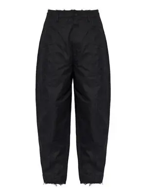 Comme Des Garçons Trousers With Pockets - Black