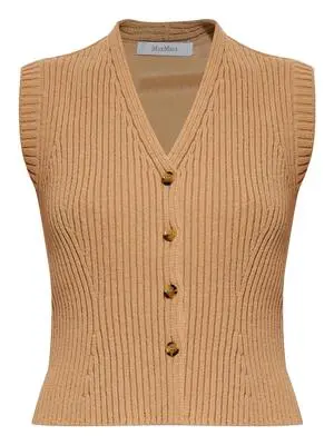 Max Mara Madre Vest - Beige