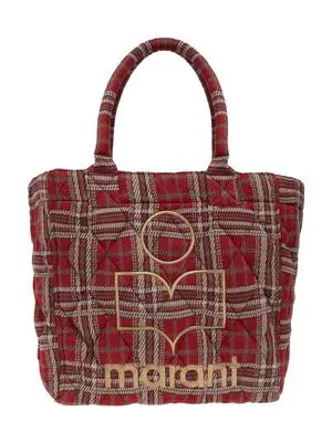 Isabel Marant Yenky Small Shopper Bag - Red