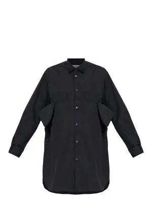 Comme Des Garçons Shirt With Pocket - Black