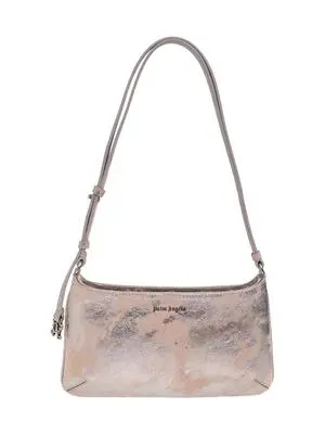 Palm Angels Vintage-effect Shoulder Bag - Silver