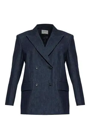 SPORTMAX Sportmax “Ancella” Denim Blazer