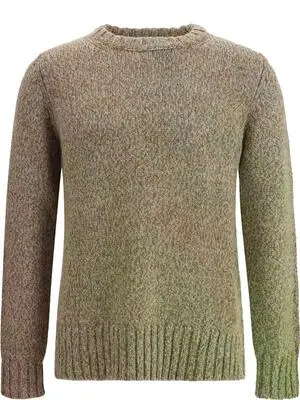 ARAGONA Crew-neck Sweater - Brown