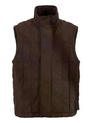 Stone Island Quilted Gilet - Brown