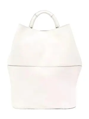 Furla Leather Tote Bag - White