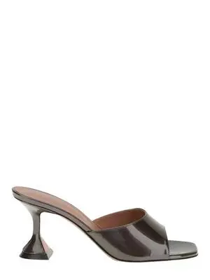Amina Muaddi 70mm Lupita Sandals - Brown