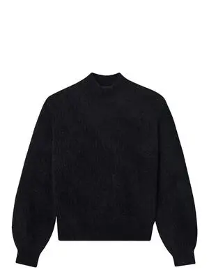 A.p.c. Emilia Funnel-neck Sweater - Black