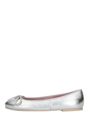 Paloma Wool Piera Bow Ballerina - Silver