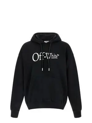 Off-White Run Arrow Skate Hoodie - Black