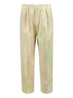 CELLAR DOOR Pleated Corduroy Trousers - Neutrals