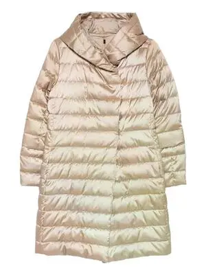 Max Mara Padded Long Coat - Neutrals